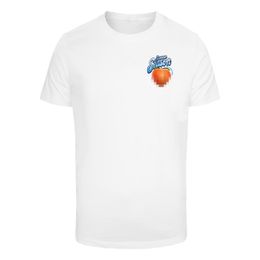 T-Shirt MisterTee "MisterTee It's The Season Tee", Jungen, Gr. S, wei&szlig;, 100% Baumwolle, bedruckt, normal, Rundhals, Shirts T-Shirt