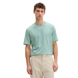 Marc O'Polo T-Shirt MARC O'POLO "in softer Slub-Jersey-Qualit&auml;t", Jungen, Gr. XXL, light gr&uuml;n, Obermaterial: 100% Baumwolle, gestreift, Basic, regular fit, Rundhals, Shirts T-Shirt