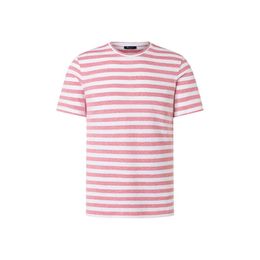 T-Shirt Maerz Muenchen "Maerz Muenchen 661601 T-Shirt Herren Bekleidung", Jungen, Gr. 48, pink, 85% Baumwolle, 15% Leinen, Shirts T-Shirt