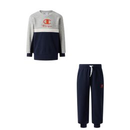 Jogginganzug Champion "SPORTWEAR SWEATSUITS Standard Fit", Jungen, Gr. S, nny, nny, noxm, egt, Obermaterial: 55% Baumwolle, 45% Polyester, Sportanz&uuml;ge Jogginganzug