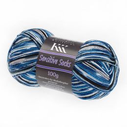 Sockenwolle Sensitive Socks von KKK, Jeans-Color, aus Polyacryl