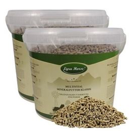 LYRA PET Lyra Horse Multivital Mineralfutter Klassik im Eimer 7,6 kg