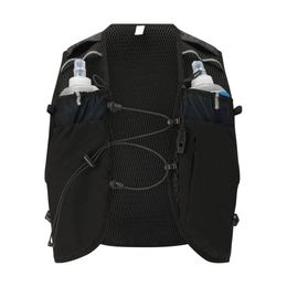 Endurance Genend Running Vest mit Flaschen zubeh&ouml;r Unisex schwarz