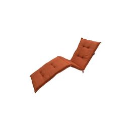 H&ouml;ffner Liegenauflage Basic &brvbar; orange &brvbar; Ma&szlig;e (cm): B: 65 H: 6 &raquo; H&ouml;ffner