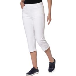Damen Caprijeans wei&szlig;, Gr&ouml;&szlig;e 52