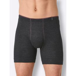 Conta Herren Hose kurz, anthrazit-geringelt, Gr&ouml;&szlig;e 7