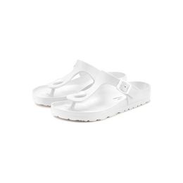 Venice Beach Badezehentrenner 'Badeschuhe, Badelatsche,' wei&szlig; Gr. 41 f&uuml;r Damen