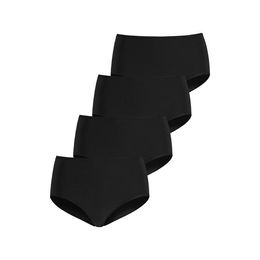 Lascana Taillenslip schwarz Gr. 48/50 f&uuml;r Damen. K&ouml;rpernah. Nachhaltig.
