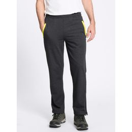 Catamaran Sports Herren Freizeithose mit Rei&szlig;verschluss am Saum, graphit-meliert, Gr&ouml;&szlig;e 32/33