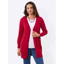 Longstrickjacke