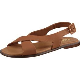 Heine Damen Sandale cognac Gr&ouml;&szlig;e 39