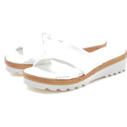 Lascana Damen Pantolette wei&szlig; Gr&ouml;&szlig;e 42