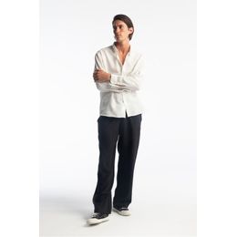 &Uuml;bergro&szlig;es Button-Down Langarmhemd