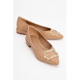 Ghent Perle Verziert Ballerina Damen