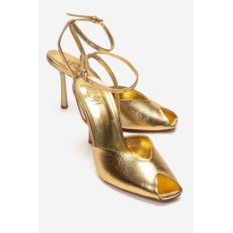 Slate Kn&ouml;chelriemen Stiletto Pumps