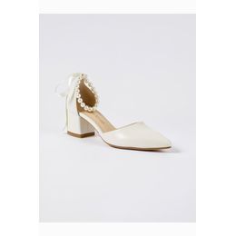 Evania Blockabsatz Hochzeits-Pumps