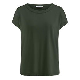 Peter Hahn - Rundhals-Shirt, gr&uuml;n, Gr. 36 / S