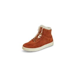Sioux - Kn&ouml;chelhoher Sneaker Maite, braun, Gr. 43 - Leder