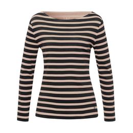 Basler - Ringel-Shirt, schwarz, Gr. 36 / S - Baumwolle