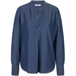 Peter Hahn - Jeansbluse, denim, Gr. 40 / M - Lyocell