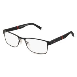 Tommy Hilfiger Eyewear TH 2041 Brille Herren | Fassung: Vollrand, Quadratisch, Schwarz