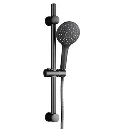 Sch&uuml;tte SCH&Uuml;TTE Duschset RAVEN,Duschsystem ohne Armatur, Schwarz matt