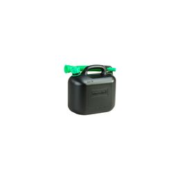 H&uuml;nersdorff H&uuml;nersdorff Kraftstoff-Kanister CLASSIC 5 L, HDPE schwarz, besonders schwere Qualit&auml;t (811900)