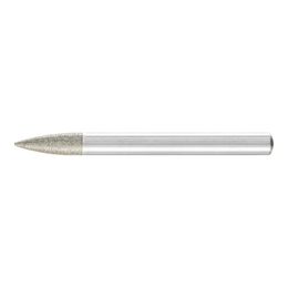 Pferd TOOLS Dia.-Schleifst. Spitzbog. &Oslash;6x18 mm Schaft&Oslash;6 mm D126 (mit.) z. Gravur/Schleifen kl. &Ouml;ffnungen (36443030)