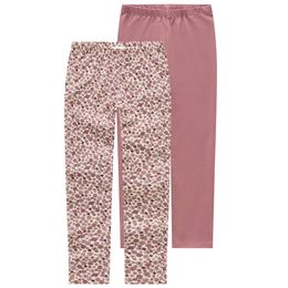 Topolino 2 M&auml;dchen Leggings mit Bl&uuml;mchen