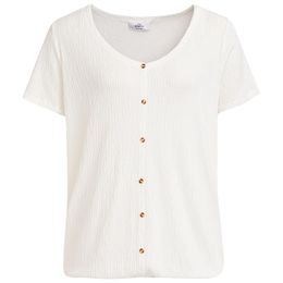 Gina Benotti Damen T-Shirt in gekreppter Struktur