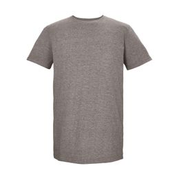 G.I.G.A. by Killtec T-Shirt "GS 49 MN TSHRT", Jungen, Gr. 3XL, grau (sand), Obermaterial: 58% Polyester, 42% Baumwolle, G.I.G.A. DX BY KILLTEC, Rundhals, Shirts T-Shirt, Melange-T-Shirt, ultrafeine Streifen, weich, strapazierf&auml;hig