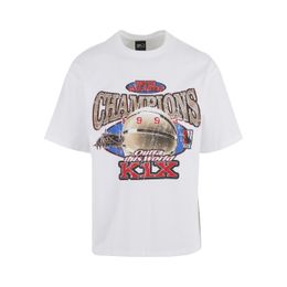 T-Shirt K1x "K1x Gold Basketball Tee", Jungen, Gr. XL, wei&szlig;, 100% Baumwolle, bedruckt, normal, Rundhals, Shirts T-Shirt