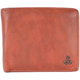 Geldb&ouml;rse Harbour 2nd "Gwen", Herren, braun (cognac), Rindsleder, Kleinlederwaren
