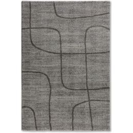 Teppich Astra "Samoa 252", linien grau, B:160cm H:2mm L:230cm, Polypropylen, Teppiche, Teppich, Indoor, Designed in Germany, Oeko-Tex