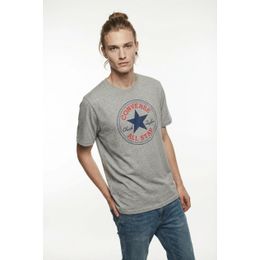 T-Shirt Converse "ARCH ALL STAR TEE", Jungen, Gr. XXL, vintage grau heather, Obermaterial: 100% Baumwolle, Shirts T-Shirt, sportlicher Stil, Kurzarm, f&uuml;r sportliche Aktivit&auml;ten und Alltag
