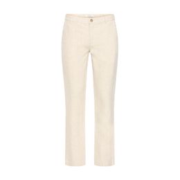 Leinenhose Casual Friday "Leinenhose CFPandrup", Herren, Gr. 33/34, L&auml;nge 34, grau (plaza taupe melange), Obermaterial: 100% Leinen LI., Hosen