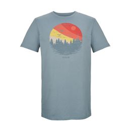 G.I.G.A. by Killtec T-Shirt "GS 48 MN TSHRT", Jungen, Gr. L, blau (graublau), Obermaterial: 100% Baumwolle, G.I.G.A. DX BY KILLTEC, Rundhals, Shirts T-Shirt, Weiches, strapazierf&auml;higes T-Shirt aus 100% Baumwolle