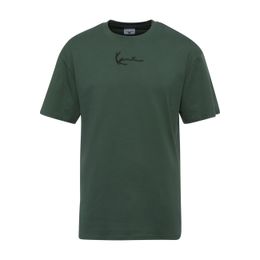 T-Shirt Karl Kani "Karl Kani Herren", Jungen, Gr. L, dunkelgr&uuml;n, 100% Baumwolle, unifarben, normal, Rundhals, Shirts T-Shirt
