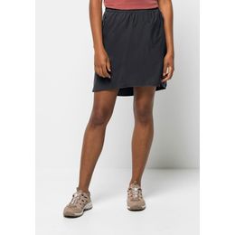 Schlupfrock Jack Wolfskin "SONORA SKIRT", Damen, Gr. S (36), grau (phantom), 100% POLYESTER, R&ouml;cke