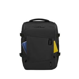 Reiserucksack Samsonite "2FIT", Gr. B/H/T: 30cm x 40cm x 20cm, schwarz, Rucks&auml;cke Reiserucksack, handgep&auml;cktauglich gem&auml;&szlig; IATA-Empfehlung, Volumen von 31,5 Litern
