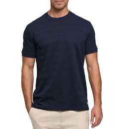 T-Shirt INDICODE "INKihei", Jungen, Gr. L, sky captain, Single Jersey, Obermaterial: 100% Baumwolle, unifarben, regular fit normal, Rundhals, Shirts T-Shirt
