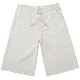 Bermudas STACCATO, M&auml;dchen, Gr. 140, Normalgr&ouml;&szlig;en, taupe, Obermaterial: 100% Baumwolle., Hosen Bermudas, Sweatbermudas im Undone Look