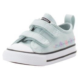Sneaker Converse "CHUCK TAYLOR ALL STAR FLORALS EASY ON", M&auml;dchen, Gr. 20, blau (you dew you), Textil, Schuhe Sneaker