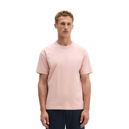 Marc O'Polo T-Shirt MARC O'POLO "aus schwerem Bio-Baumwoll-Jersey", Jungen, Gr. L, rose mauve, Obermaterial: 100% Baumwolle, unifarben, Basic, loose fit, Rundhals, Shirts T-Shirt