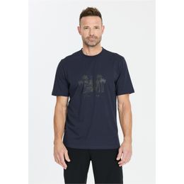 T-Shirt NOU "Cahn", Jungen, Gr. M, schwarz, schwarz, 100% Baumwolle, bedruckt, normal, Rundhals, Shirts T-Shirt, Schmucklos
