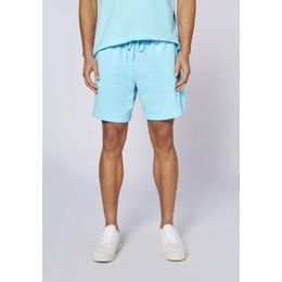 Shorts Chiemsee, Herren, Gr. S (44/46), Normalgr&ouml;&szlig;en, blau (tropical breeze), 80% Baumwolle, 20% Polyester, Hosen Shorts