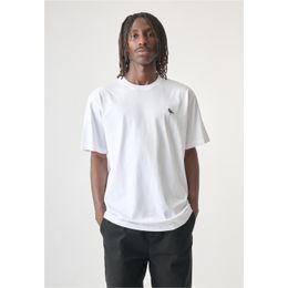 T-Shirt Cleptomanicx, Jungen, Gr. L, wei&szlig;, 100% Baumwolle, bestickt, normal, Rundhals, Shirts T-Shirt, im klassischen Basic-Look