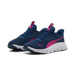 Slip-On Sneaker Puma "FLEXFOCUS LITE SLIPTECH JR", Jungen, Gr. 35,5, persian blau, pink opal, Puma wei&szlig;, Textil, Schuhe, SLIPTECH&trade; Technologie: praktisches Anziehen ohne H&auml;nde