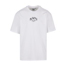 T-Shirt Karl Kani "Karl Kani Kani Dice Print T-Shirt", Jungen, Gr. M, wei&szlig;, 100% Baumwolle, bedruckt, normal, Rundhals, Shirts T-Shirt