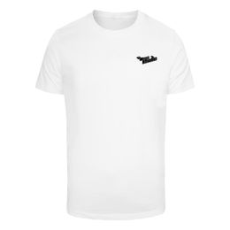 T-Shirt MisterTee "MisterTee One Ride Tee", Jungen, Gr. M, wei&szlig;, 100% Baumwolle, bedruckt, normal, Rundhals, Shirts T-Shirt
